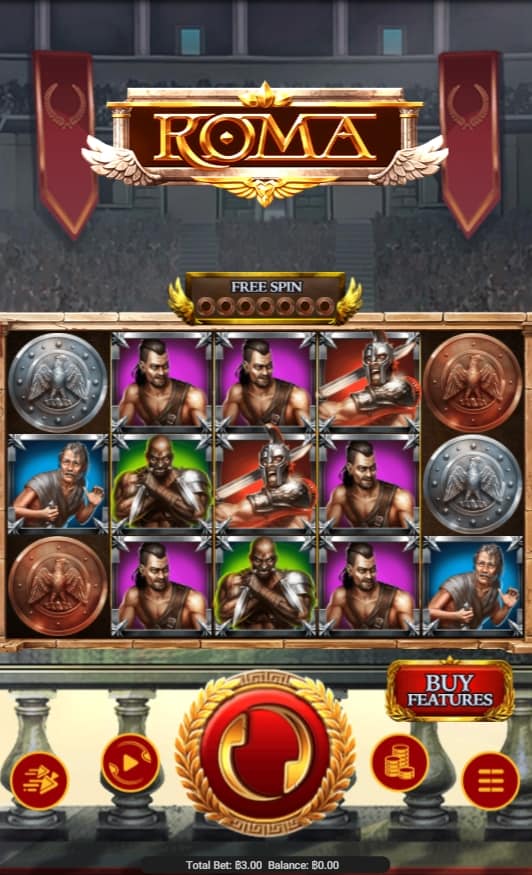 Roma เกมสล็อตจาก Spadegaming เล่นสล็อต PG Slot ที่นี่