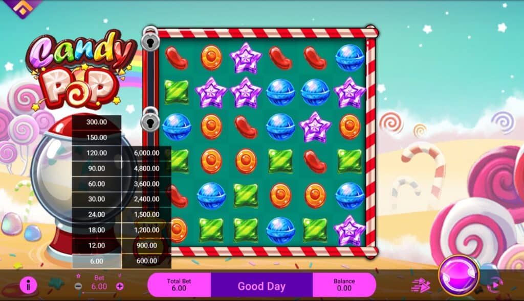 Candy Pop เกมสล็อตจาก Spadegaming เล่นสล็อต PG Slot ที่นี่