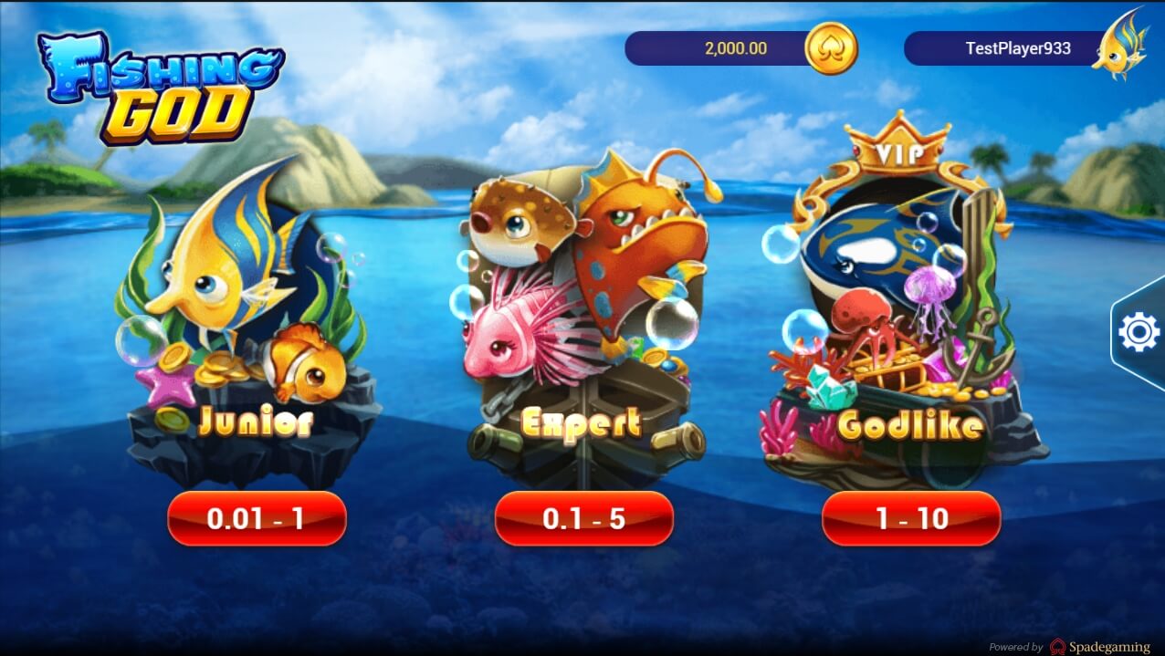 Fishing God เกมสล็อตจาก Spadegaming เล่นสล็อต PG Slot ที่นี่