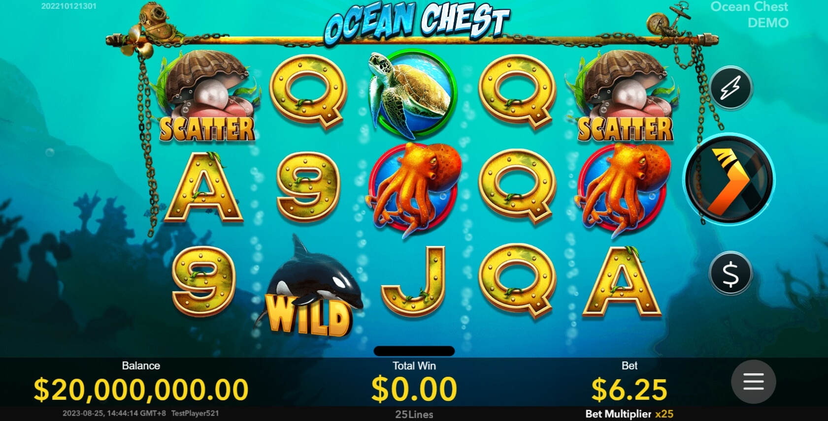 Ocean Chest เกมสล็อตแตกง่ายค่าย NEXTSPIN - PG SLOT